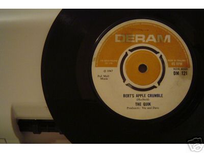 popsike.com - THE QUIK - BERTS APPLE CRUMBLE - DERAM LABEL - auction ...