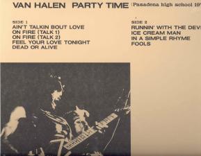 popsike.com - Van Halen Rare Party Time LP Ltd 100 Colored Wax Sealed ...