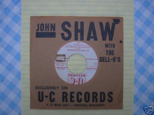 popsike.com - John Shaw And The Dell-O's Original U-C 5002 VERY RARE ...