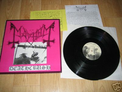 popsike.com - Mayhem - Deathcrush original first press LP - auction details