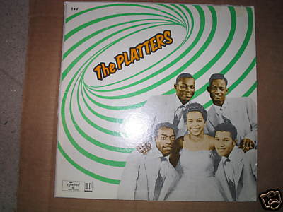 popsike.com - Rare "The Platters" 1956 Federal Label #549 LP Record ...