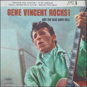 popsike.com - `GENE VINCENT ROCKS & BLUE CAPS ROLL´ EP CAPITOL 1-970 ...