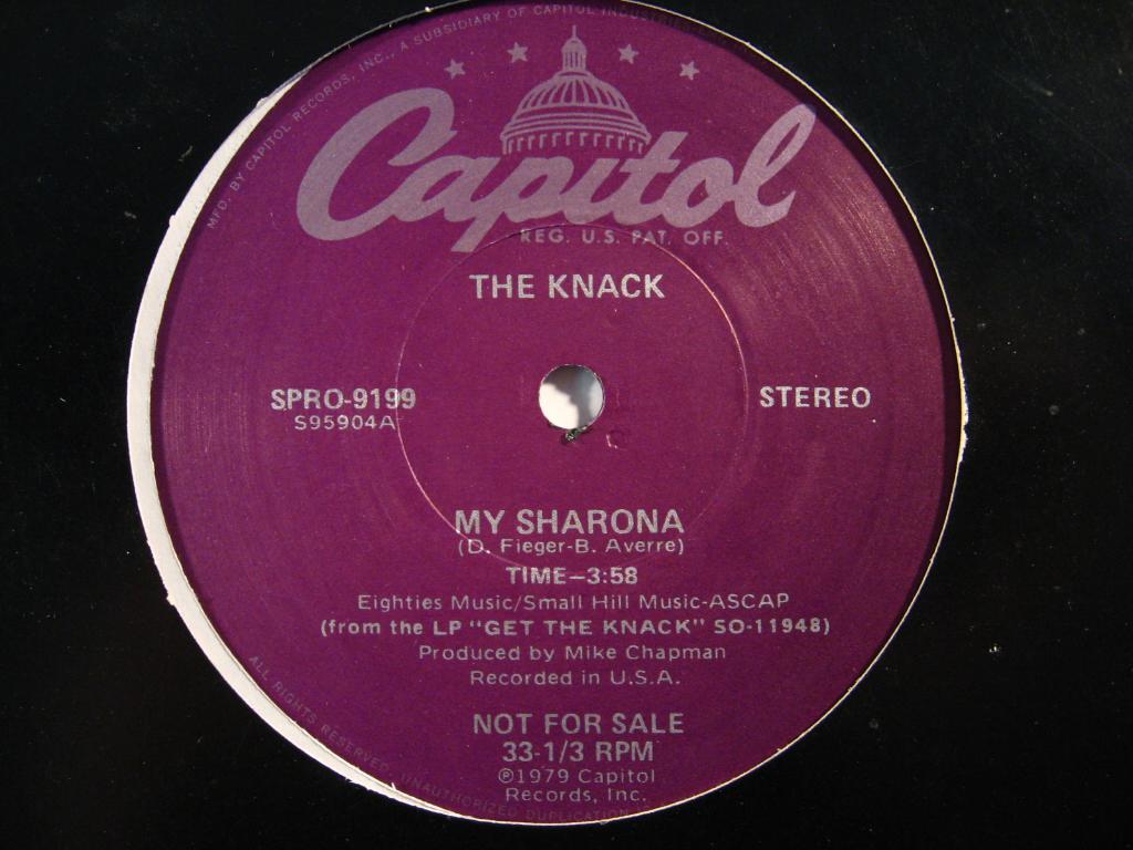 popsike.com - THE KNACK My Sharona CAPITOL PROMO 12" - auction details