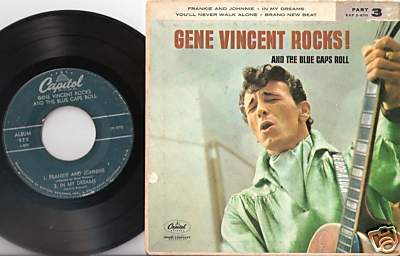 popsike.com - GENE VINCENT ROCKS 1958 EAP 1-970 EP 45 VG - auction details