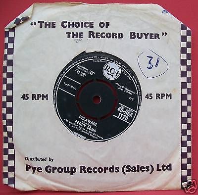 popsike.com - 7" Vinyl Single, Delaware by Perry Como, 45-RCA 1170 ...