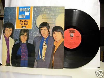 popsike.com - The Who The Beat Musik fur alle Decca Germany 1966 RARE ...