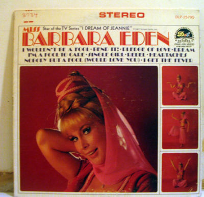 popsike.com - BARBARA EDEN I Dream Of Jeannie LP DOT ORIG cheesecake ...