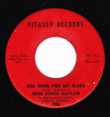 popsike.com - RARE POPCORN R&B MISS JOHNI NAYLOR on PITASSY - auction ...