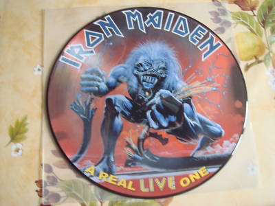 popsike.com - IRON MAIDEN a real live one picture disc - auction details