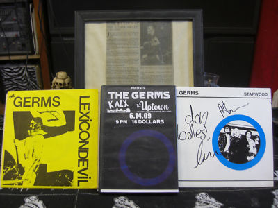popsike.com - THE GERMS LEXICON DEVIL ORIG 7IN. YELLOW COVER "MINT ...