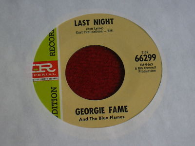 popsike.com - GEORGIE FAME last night MOD SOUL BOOGALOO DJ 45 HEAR ...