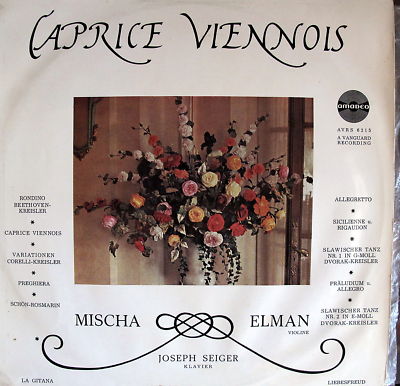 popsike.com - AMADEO/ CAPRICE VIENNOIS/ MISCHA ELMAN, violin/ SEIGER ...