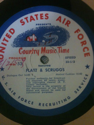 popsike.com - 16" TRANSCRIPTION Flatt & Scruggs Gordon Terry Country ...