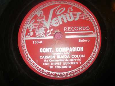 popsike.com - CARMEN IRAIDA COLON CON NIEVES QUINTERO DEJAME CONT ...