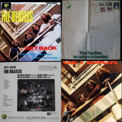popsike.com - THE BEATLES "Get Back" Promo LP & Press Kit 1969 with ...