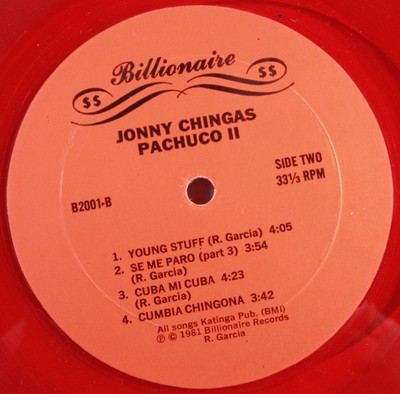 popsike.com - JONNY CHINGAS Pachuco II LP RARE BILLIONAIRE Chicano ...