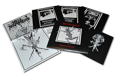 popsike.com - HELLHAMMER Demon Entrails 3 LP +book Celtic Frost Satanic ...