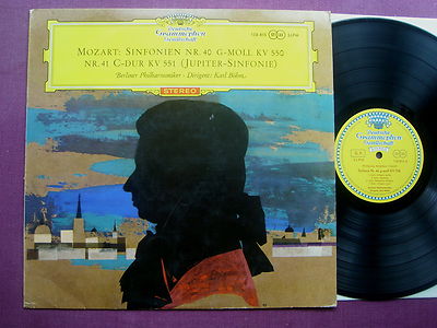 popsike.com - DGG red Stereo, MOZART: Symphony no. 40 & 41, BÖHM, BERLINER PHILHARMONIKER, NM ...