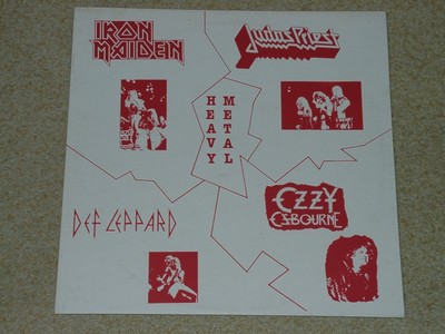 popsike.com - Heavy Metal at His Best Live 1983 / Iron Maiden, Def ...