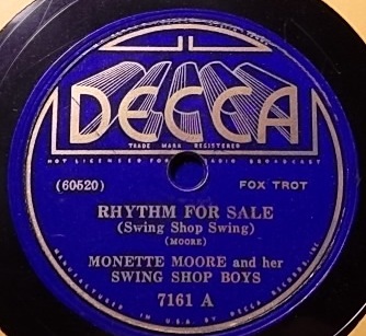 popsike.com - MONETTE MOORE "Rhythm For Sale" [rare alternate -A ...