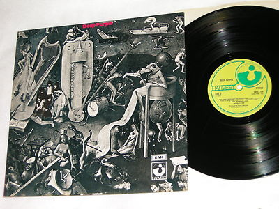 popsike.com - DEEP PURPLE (Harvest UK Original LP 1969) Gramophone Text ...