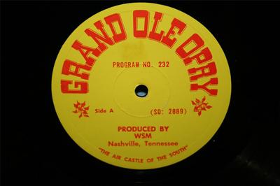 popsike.com - GRAND OLE OPRY WSM RADIO SHOW #232 LP Record WILLIE ...
