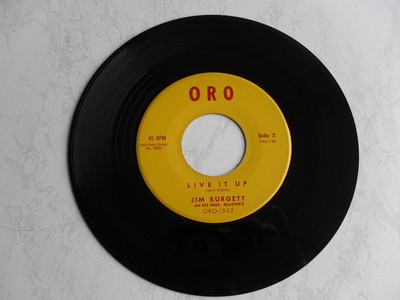 popsike.com - Jim Burgett rare original Rockabilly 45 " Live it up ...