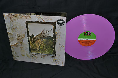 popsike.com - LED ZEPPELIN IV "PINK COLORED VINYL" NEAR MINT LIMITED ...