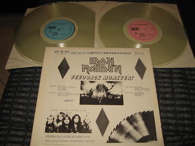 popsike.com - IRON MAIDEN - FEEDBACK MONSTER - 484 OUT OF TOTAL 600 ...