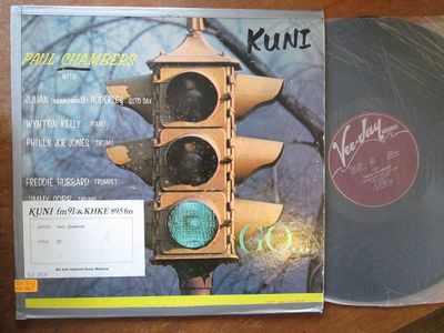 popsike.com - Paul Chambers Go Red Label Vee-Jay VG+ Vinyl Record LP ...