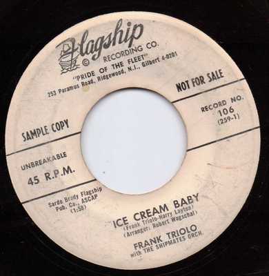 popsike.com - ROCKABILLY-- FRANK TRIOLO--"ICE CREAM BABY"--HEAR BOTH ...
