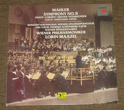 popsike.com - MAHLER SYMPHONY NO.8 2x LP +BOOKLET MINT LORIN MAAZEL ...