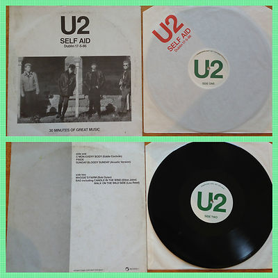 popsike.com - U2 - Self Aid - Dublin 17-5-86- rare Live LP - auction ...