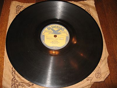popsike.com - VTG Bluebird 78 record 1935 Delta Blues Guitar Bo Carter ...