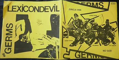 popsike.com - GERMS Lexicon Devil EP '78 Slash Punk 7" EP with 7 LIVE ...