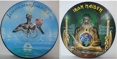 popsike.com - Iron Maiden ?Seventh Son Of A Seventh Son Picture Disc LP Album Limited Edition ...
