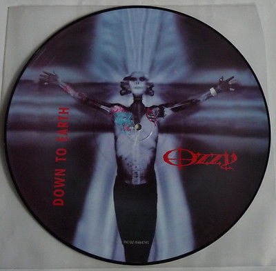 popsike.com - Ozzy Osbourne - Down To Earth, Picture, LP, 12" - mint, black sabbath - auction ...