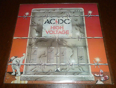 popsike.com - ACDC First album 1st Press 1975 High Voltage Vinyl LP ...