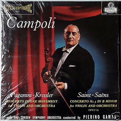 popsike.com - CAMPOLI / Paganini & Saint-Saens Violin Concertos ...