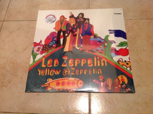 popsike.com - LED ZEPPELIN YELLOW ZEPPELIN LIMITED EDITION 65/150 ...