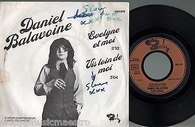 popsike.com - DANIEL BALAVOINE evelyne et moi / vis loin de moi RARE FRENCH BARCLAY 660 032 SP ...