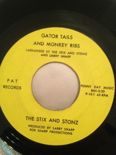 popsike.com - THE STIX AND STONZ - Gator Tails And Monkey Ribs / Bad ...