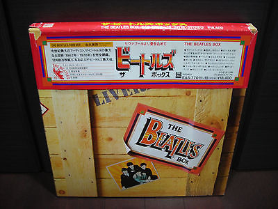 popsike.com - Beatles BOX Japan Orig. 8LP BOX SET CAP OBI BOOKLET NM ...