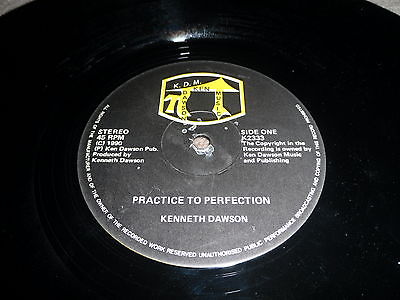popsike.com - KENNETH DAWSON 'PRACTICE TO PERFECTION/I KNOW' K.D.M ...
