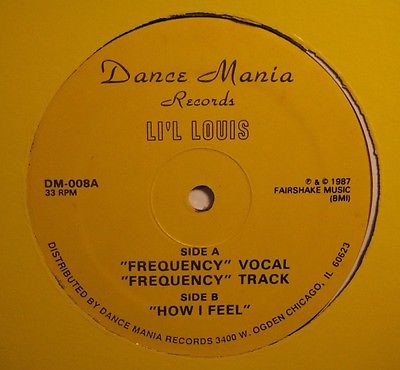popsike.com - LI'L LOUIS Frequency / How I Feel DANCE MANIA Chicago ...