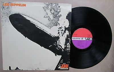 popsike.com - LED ZEPPELIN. ORIGINAL 1st LP. RED / MAROON.1969. FRENCH ...
