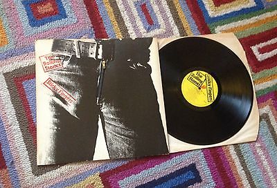 popsike.com - ROLLING STONES STICKY FINGERS vinyl LP COC 59100 A1 / B3 EX+/EX - auction details