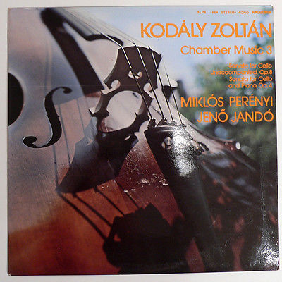 popsike.com - Perenyi / Kodaly Cello Sonatas / Jando / Hungaroton SLPX 11864 LP - auction details