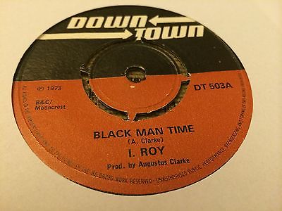 popsike.com - I Roy Black Man Time Rare Killer Roots 7" Listen ...