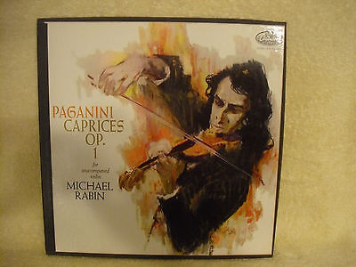 popsike.com - Michael Rabin, Paganini Caprices Op. 1, Capitol, PBR 8477, 2LPs Box with booklet ...
